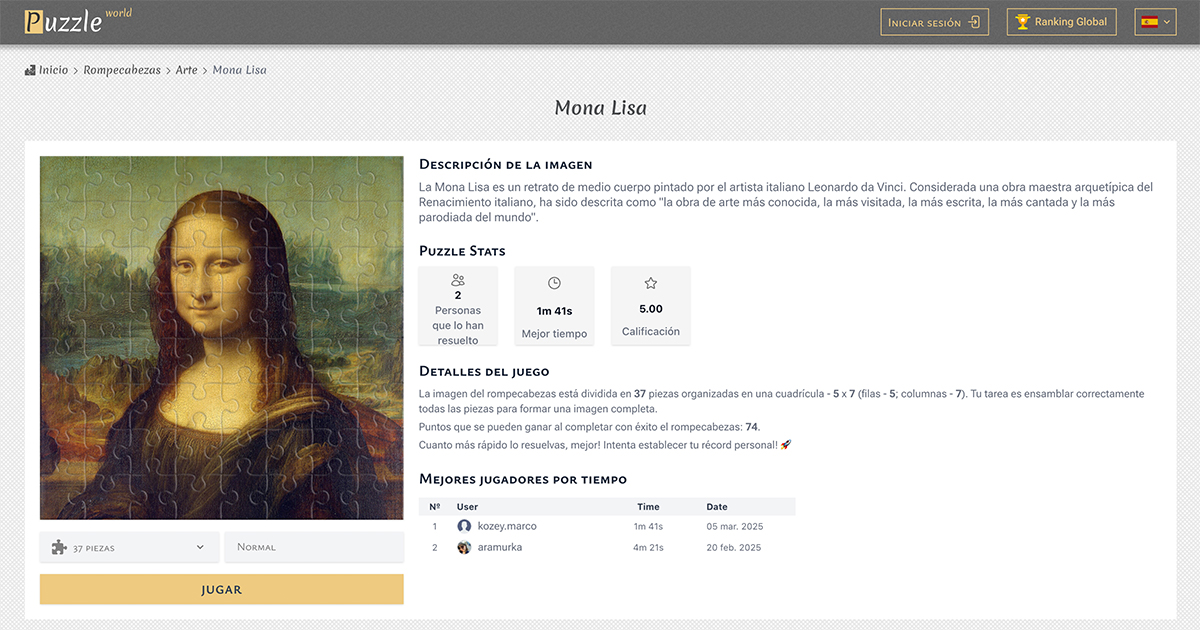 Rompecabezas de Deporte — Juega en línea | Jigsaw Puzzles Online