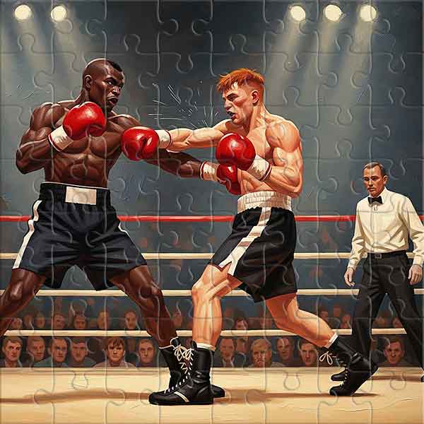 Boxeo - Fuerza y destreza - Rompecabezas en línea | Jigsaw Puzzles Online
