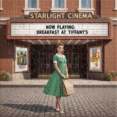 Cinema and Fashion of the 60s - Online Jigsaw Puzzle | Jigsaw Puzzles ...