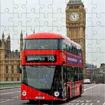 London Bus Route 148 - Online Jigsaw Puzzle | Jigsaw Puzzles Online