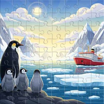 Polar Expedition and Penguins - Online Jigsaw Puzzle | Jigsaw Puzzles ...