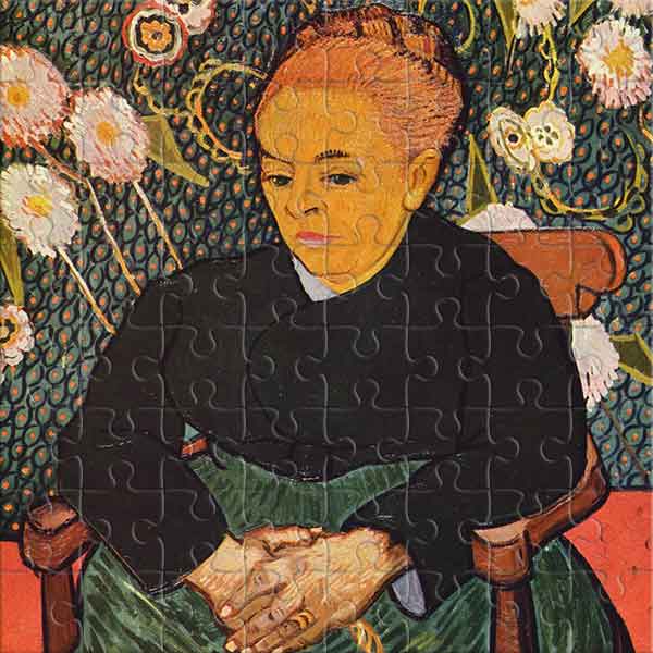 La Berceuse (by Vincent van Gogh) - Online Jigsaw Puzzle | Jigsaw ...