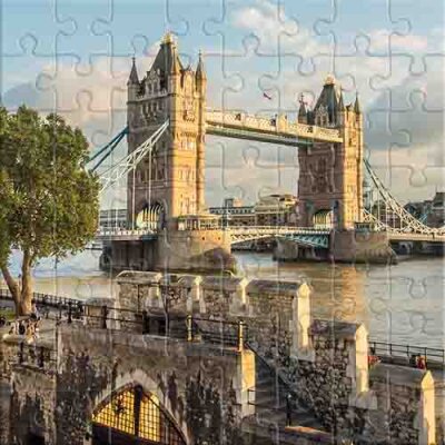 Golden Hour on the Thames Embankment - Online Jigsaw Puzzle | Jigsaw ...
