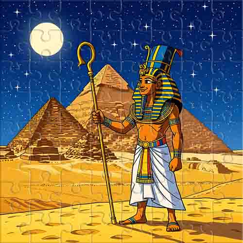 Ancient Egypt's Night Mystery - Online Jigsaw Puzzle | Jigsaw Puzzles ...