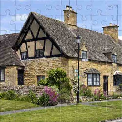 Cozy English Countryside - Online Jigsaw Puzzle | Jigsaw Puzzles Online